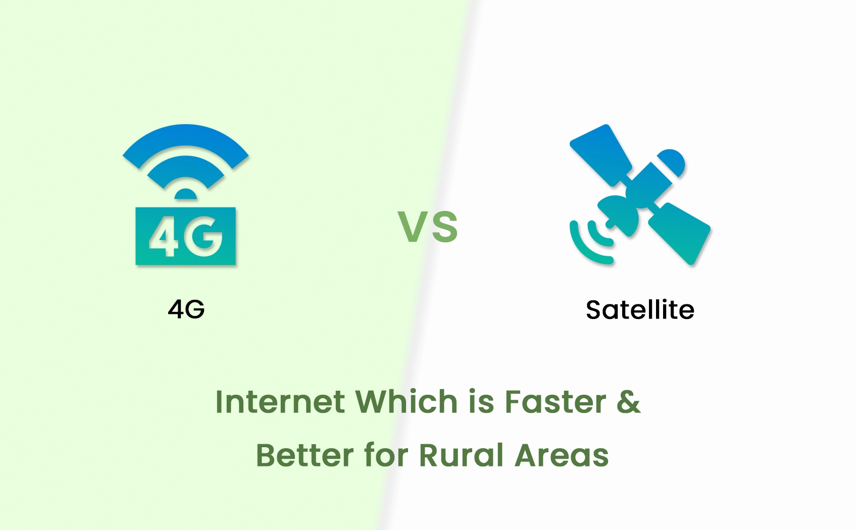 4G vs Satellite Internet: The Better Rural Internet Option?